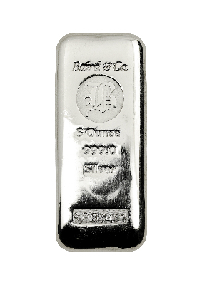 5oz Silver cast bar
